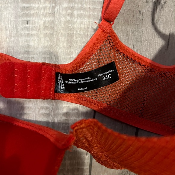 Intimates & Sleepwear | 52 Burnt Orange 34c Bra L | Poshmark